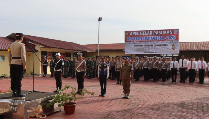 Polres Taput Gelar Operasi Keselamatan Toba 2025