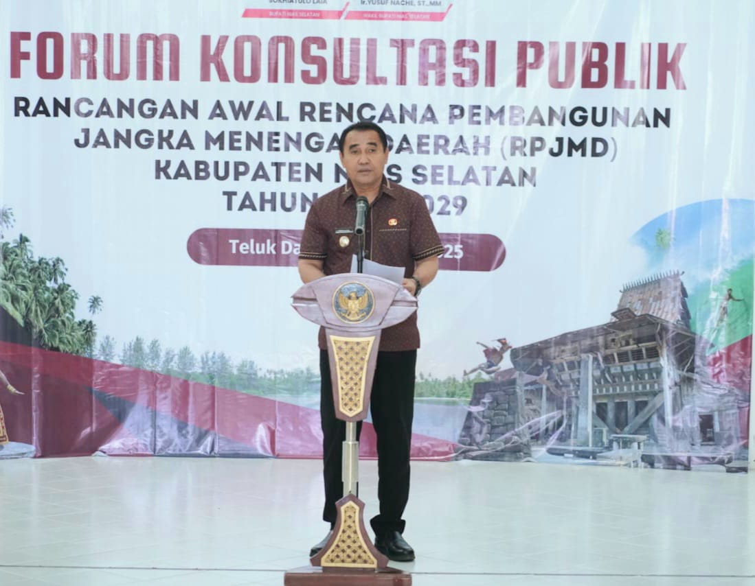 Wabup Nisel Buka Forum Konsultasi Publik Rancangan Awal RPJMD