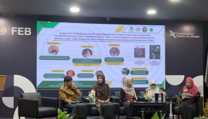 Bedah Buku, Kolaborasi Lintas Sektor Perkuat Konservasi Species Dan Literasi Ilmiah di Sumut