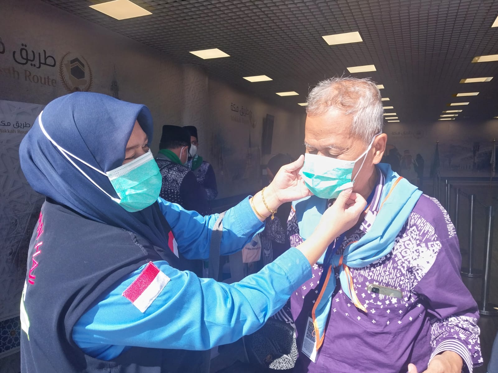 KKHI Bagikan Masker Dan Oralit Cegah Dehidrasi, Penyakit Menular