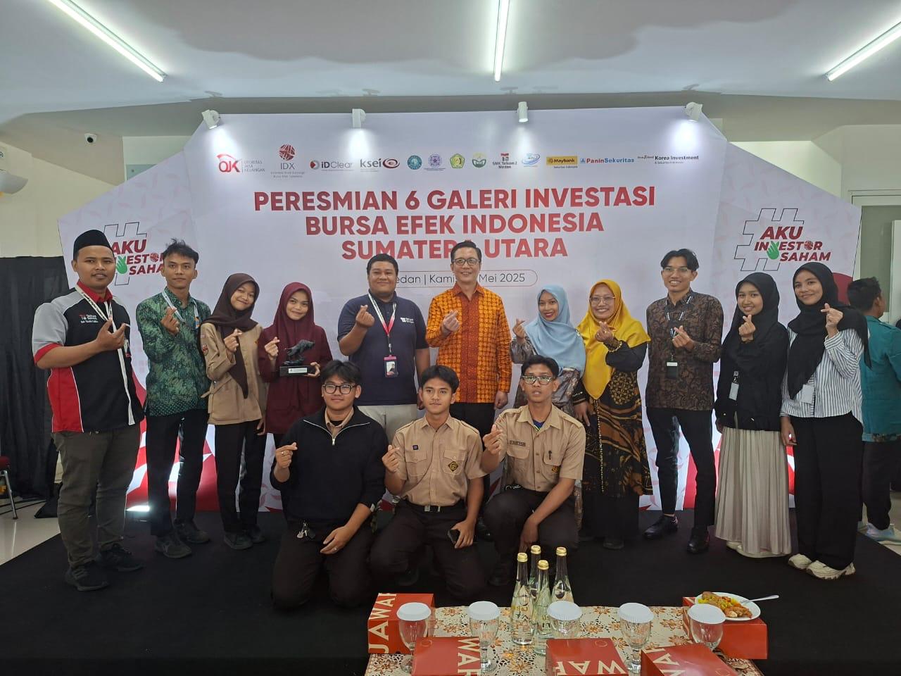 BEI Resmikan Enam Galeri Investasi Serentak Di Sumut