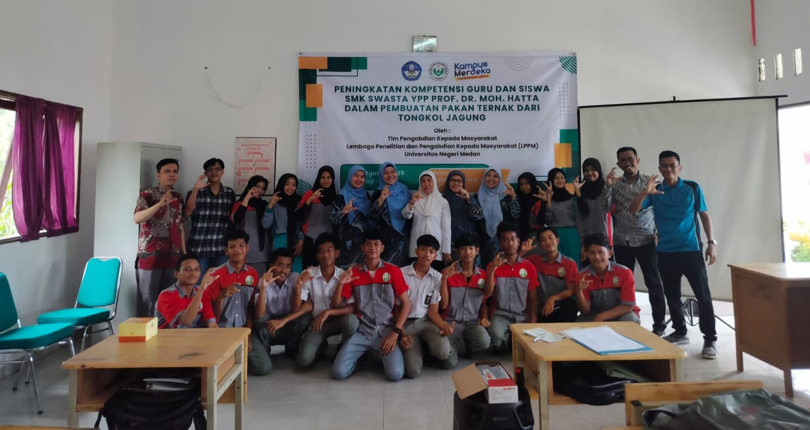 LPPM UNIMED PKM Di YPP Prof.Dr.Mohammad Hatta