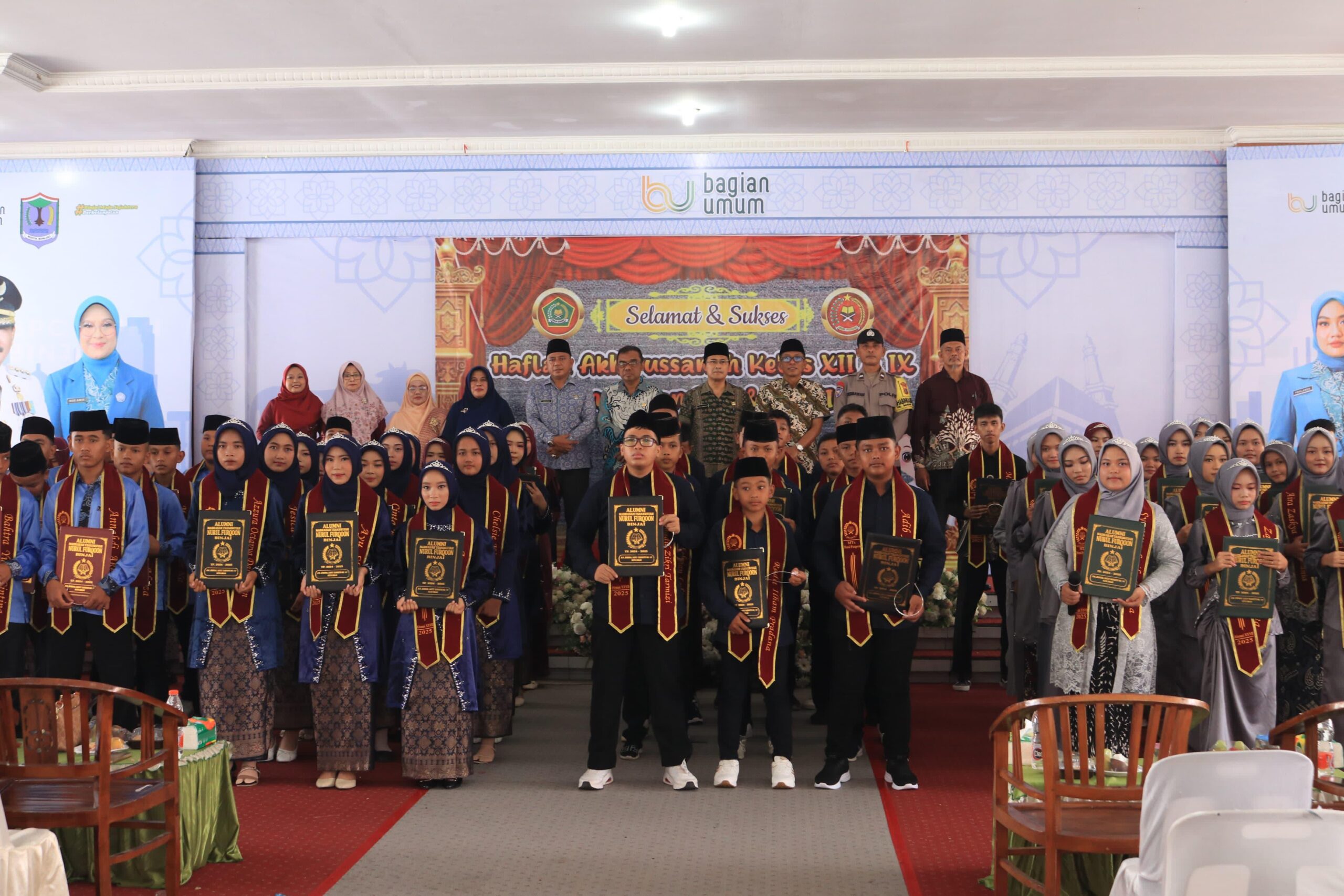 Haflah Akhirussanah Dan Wisuda Tahfidz MA-MTs Nurul Furqoon