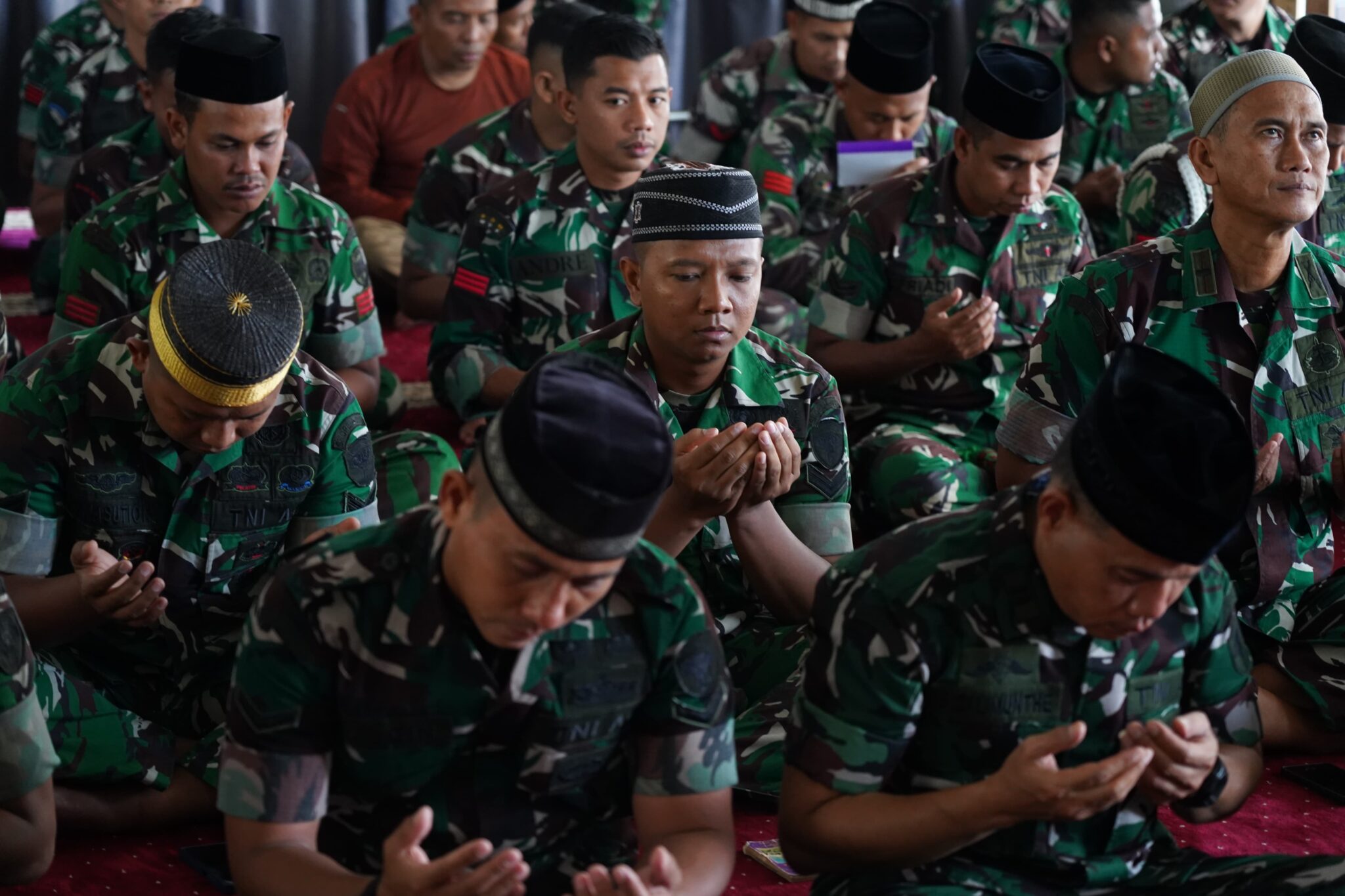 Doa Dan Yasinan Warnai Penyambutan HUT ke-80 TNI di Korem 011/Lilawangsa