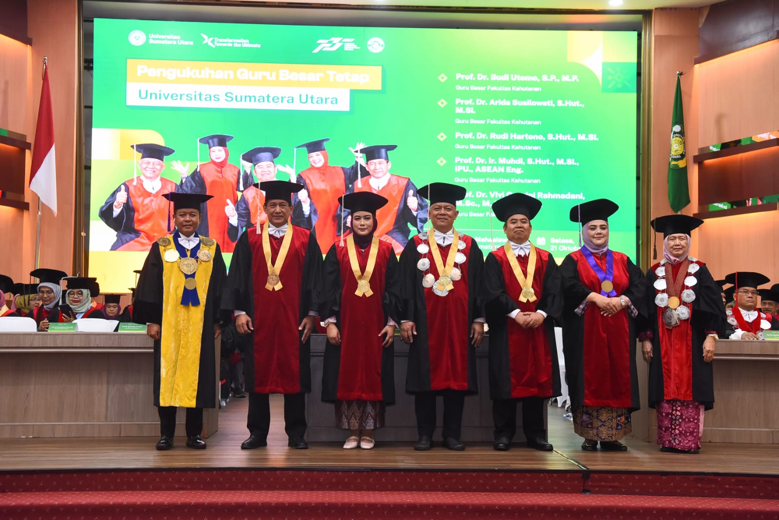 USU Tambah Lima Guru Besar, Prof Muryanto Amin: Transformasi Menuju ...