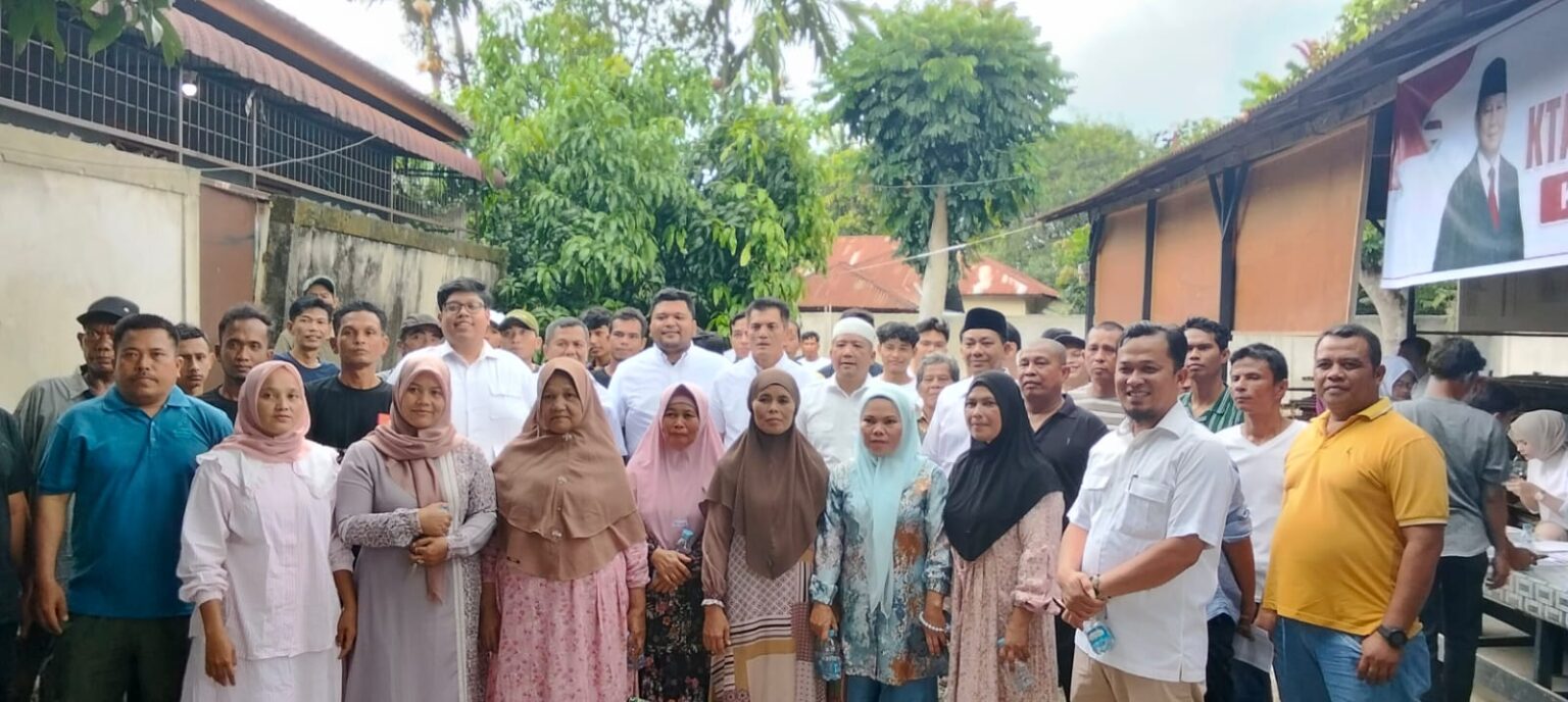 Gerindra Madina Gelar KTA-Nisasi Untuk Legitimasi Dan Konsolidasi Anggota