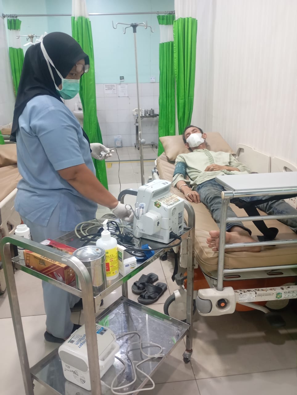 Dianiaya Oknum Dishub, Warga Opname Di RS